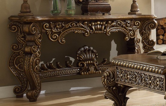 HD 8011 Homey Design Console Table Victorian Style, European & Classic ...