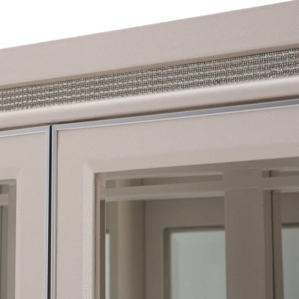 2Pc China & Buffet Glimmering Heights Collections by Michael Amini