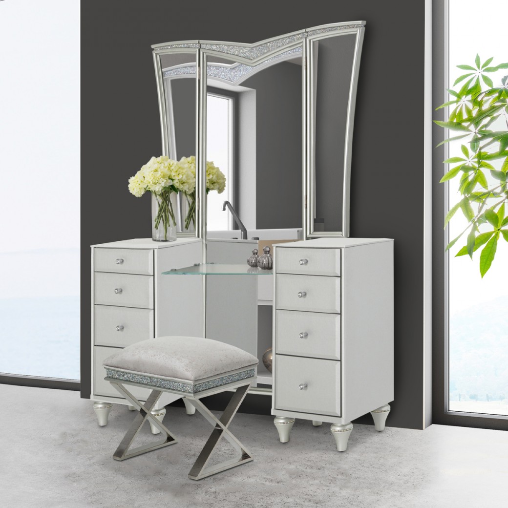 Michael Amini & Jane Seymour Melrose Plaza Vanity And Mirror