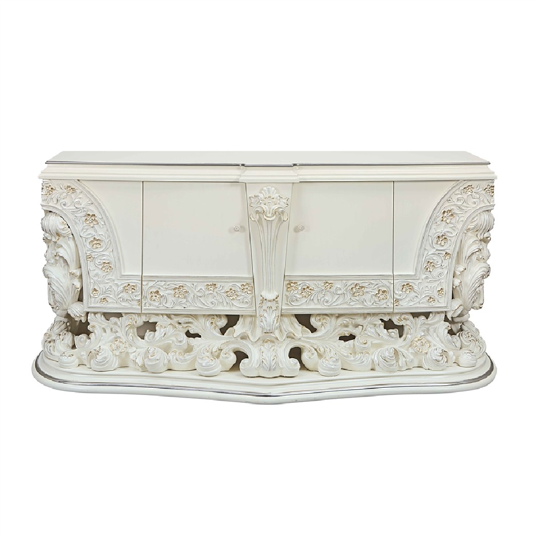 DN01233 Antique White Finish Server Adara Collection By Acme Furniture