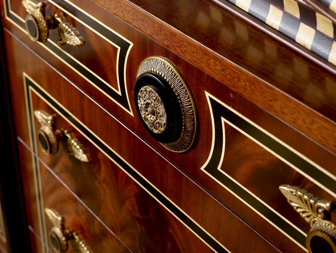 E10 Italian Luxury 5Pc Round Dining Table Set by Infinity Furniture Import