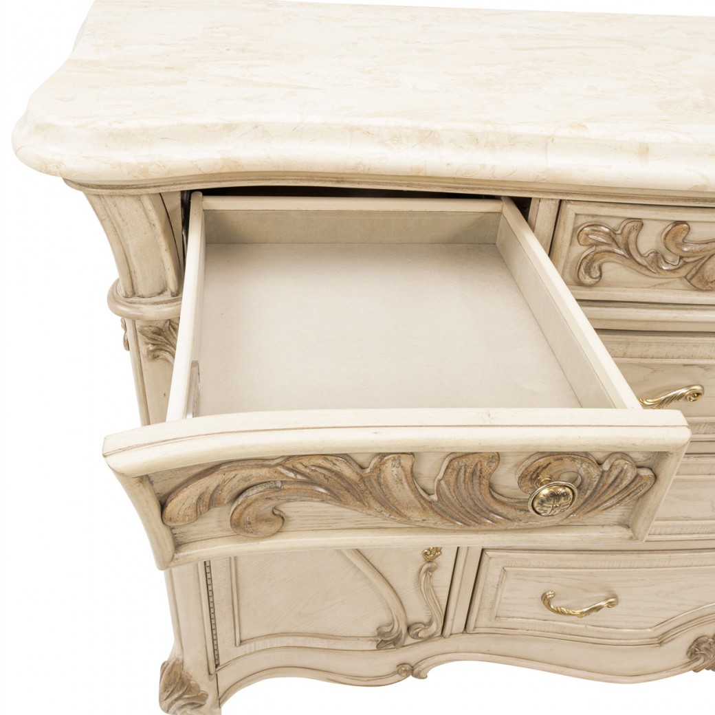Side Board Platine De Royale Champagne Collection By Michael Amini