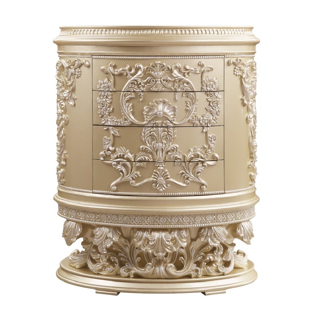 BD00465 Light Gold & Champagne Finish Vatican Collection By Acme Furniture