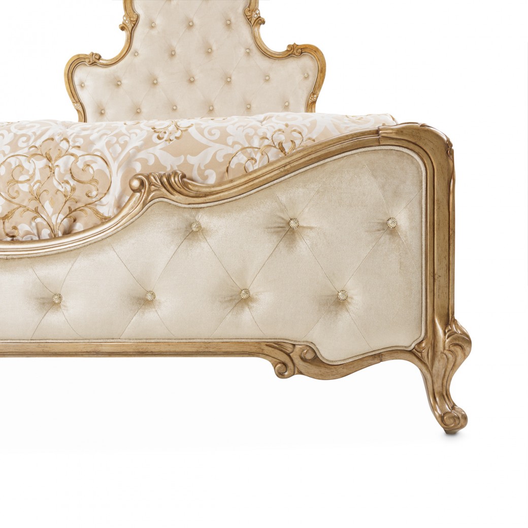 Bed Platine De Royale Champagne Collection By Michael Amini