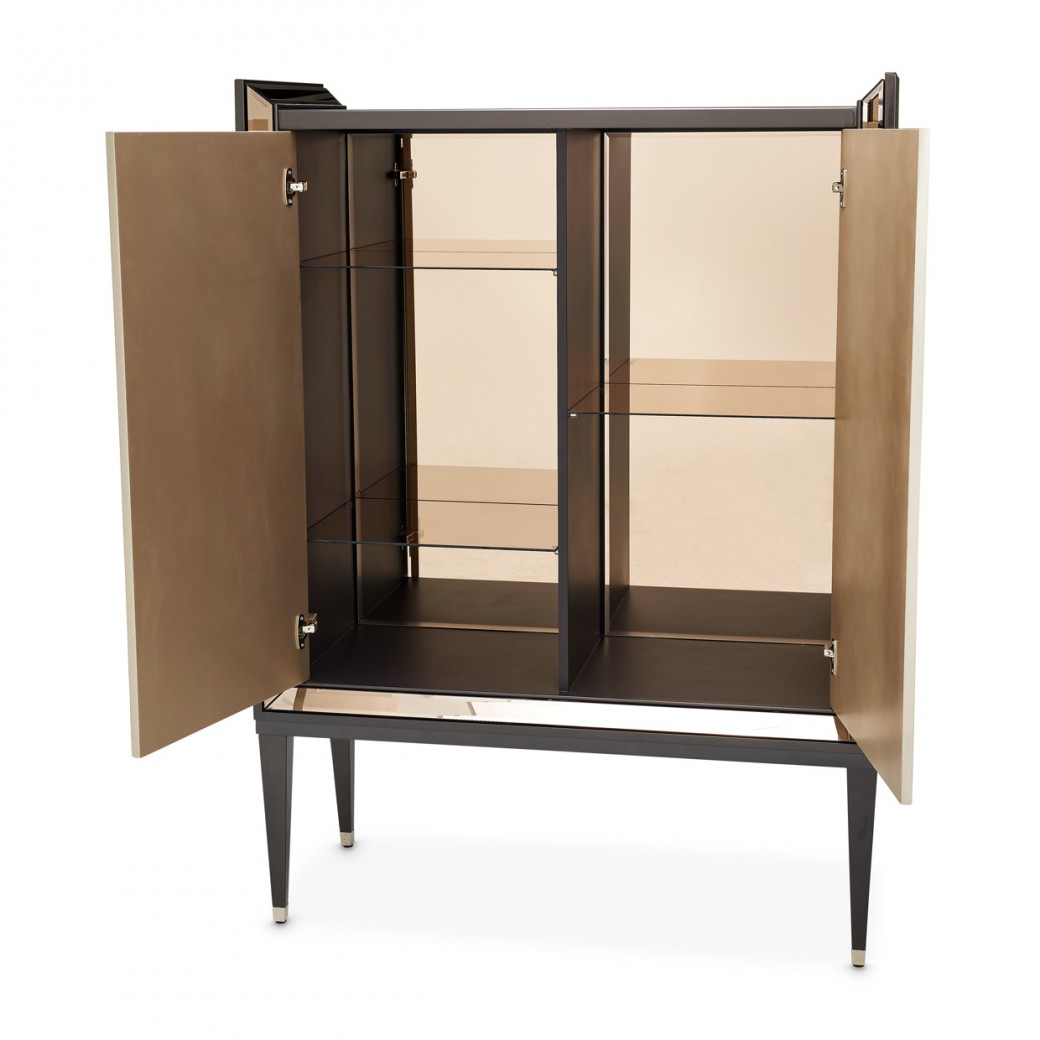 Bar Glossy Mocha Sand Lousanne Collection By Michael Amini. LFR-LUSN500-414