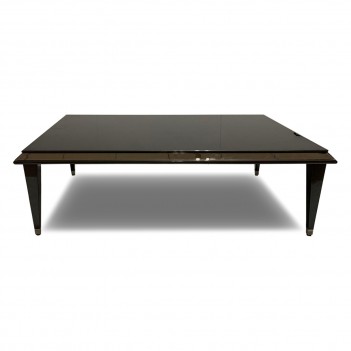 Cocktail Table Glossy Mocha Sand Lousanne Collection By Michael Amini ...