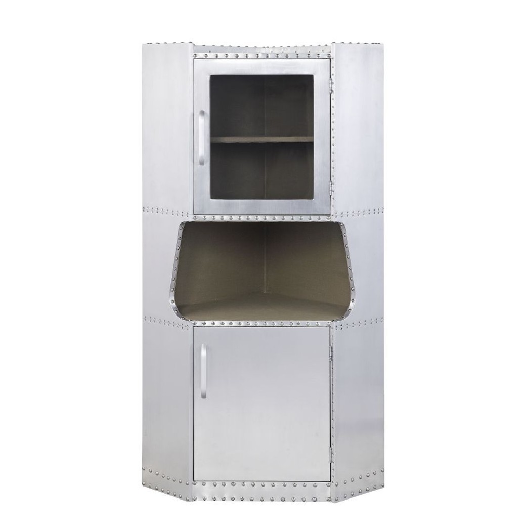 97710 Urban Industrial Chic Corner Cabinet Brancaster Collection by ...