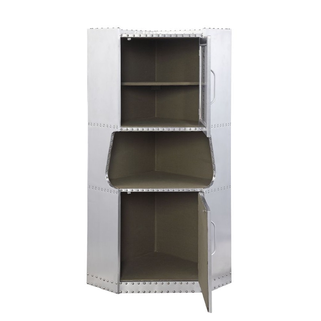 97710 Urban Industrial Chic Corner Cabinet Brancaster Collection by ...