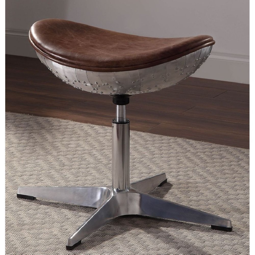 96160 Urban Industrial Chic Barstool Brancaster Collection by Acme ...