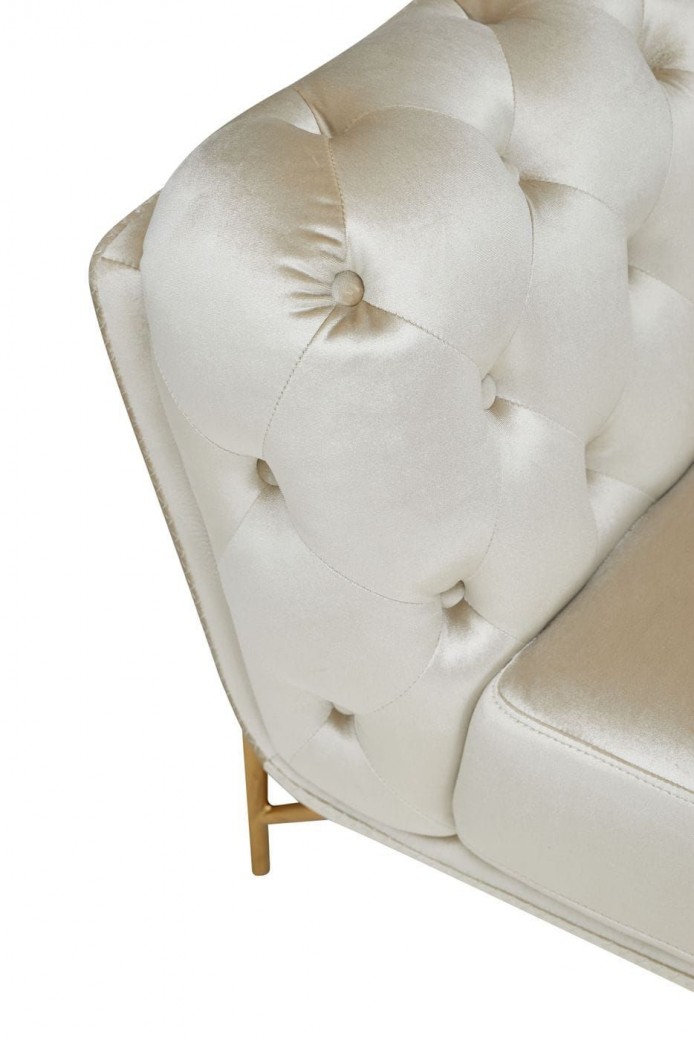 78653 Divani Casa Stella - Transitional Beige Velvet Sofa Set by VIG ...