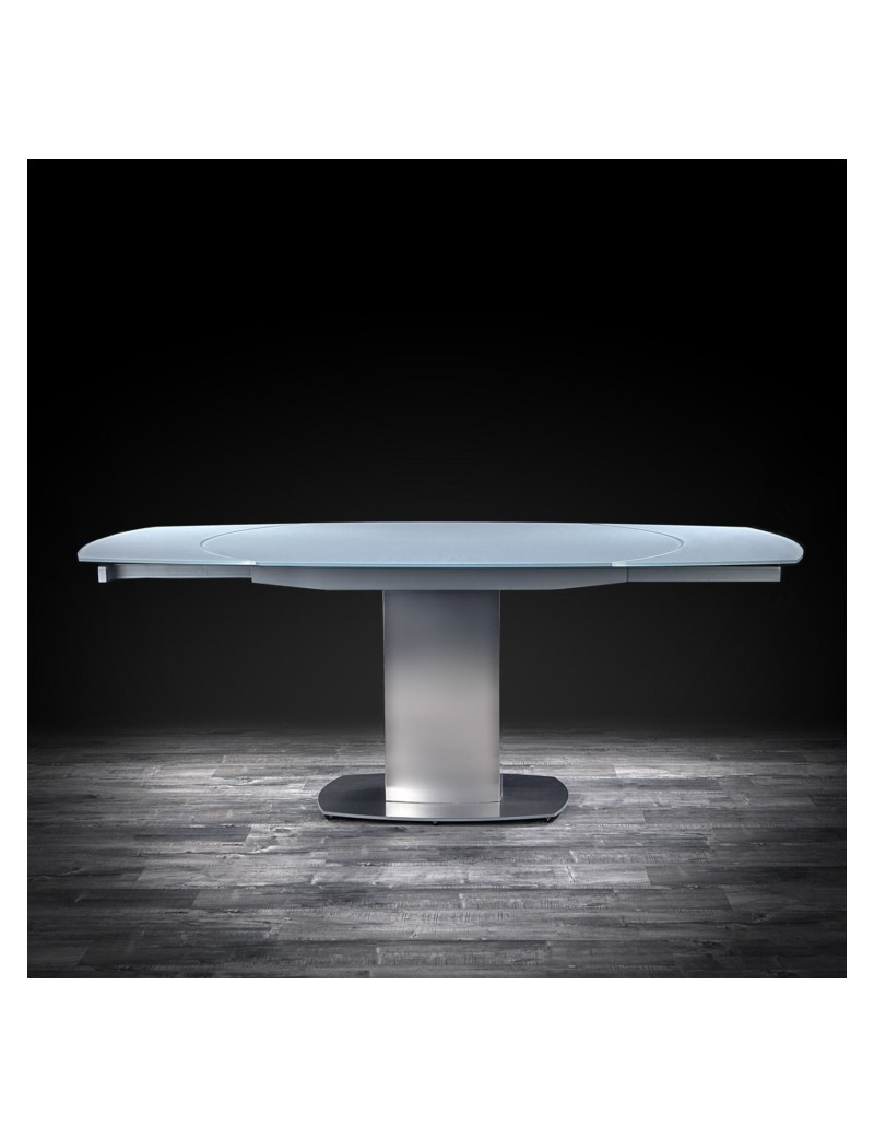 Roland Luxury & Modern Extendable Dining Table Matt Gray by Roberto Grassie